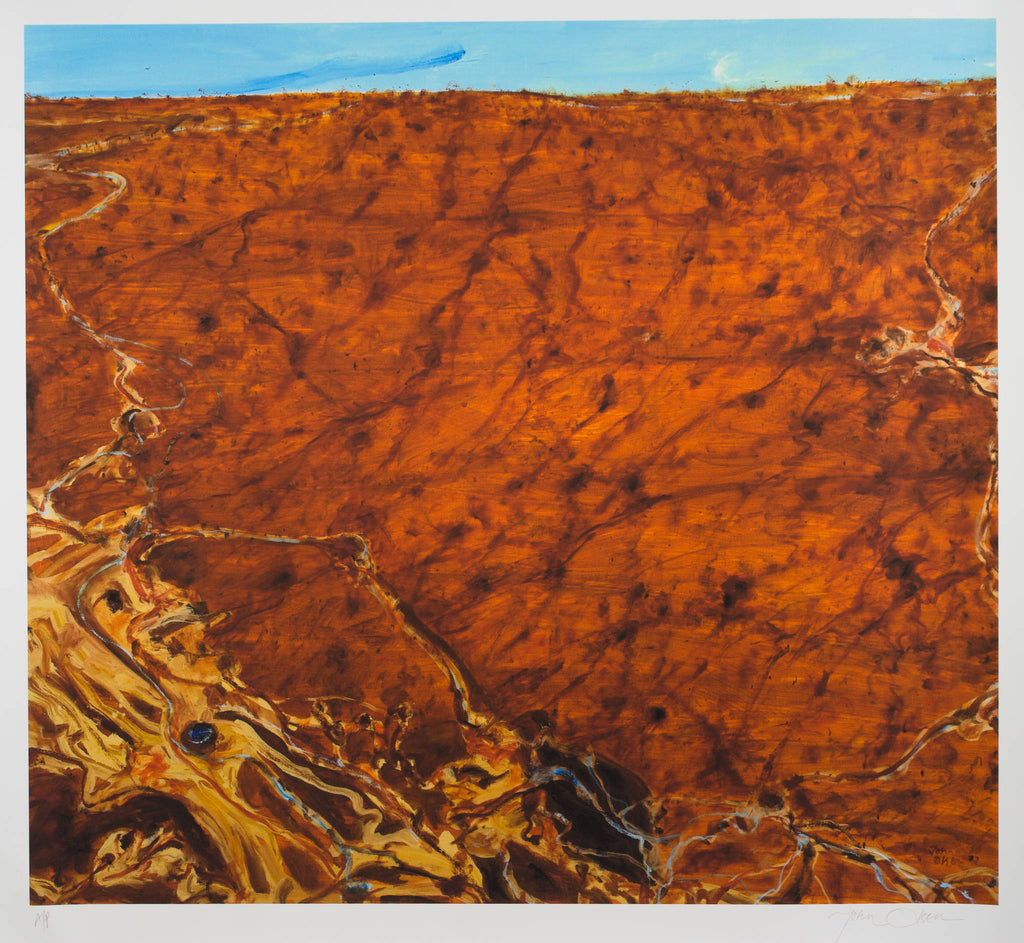 John Olsen 'Simpson Desert' – Art and Collectors