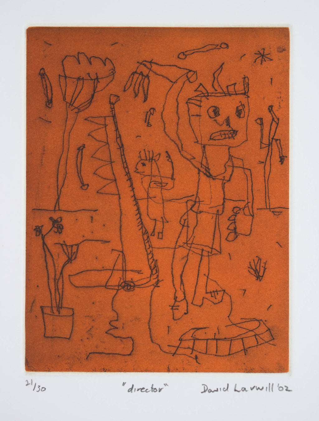 David Larwill 'Director' – Art and Collectors