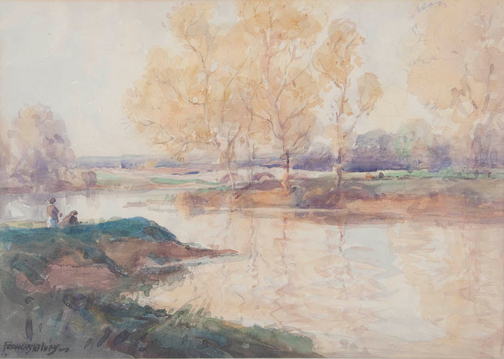 Frank McKelvey 'On the River Lagan' – Art and Collectors