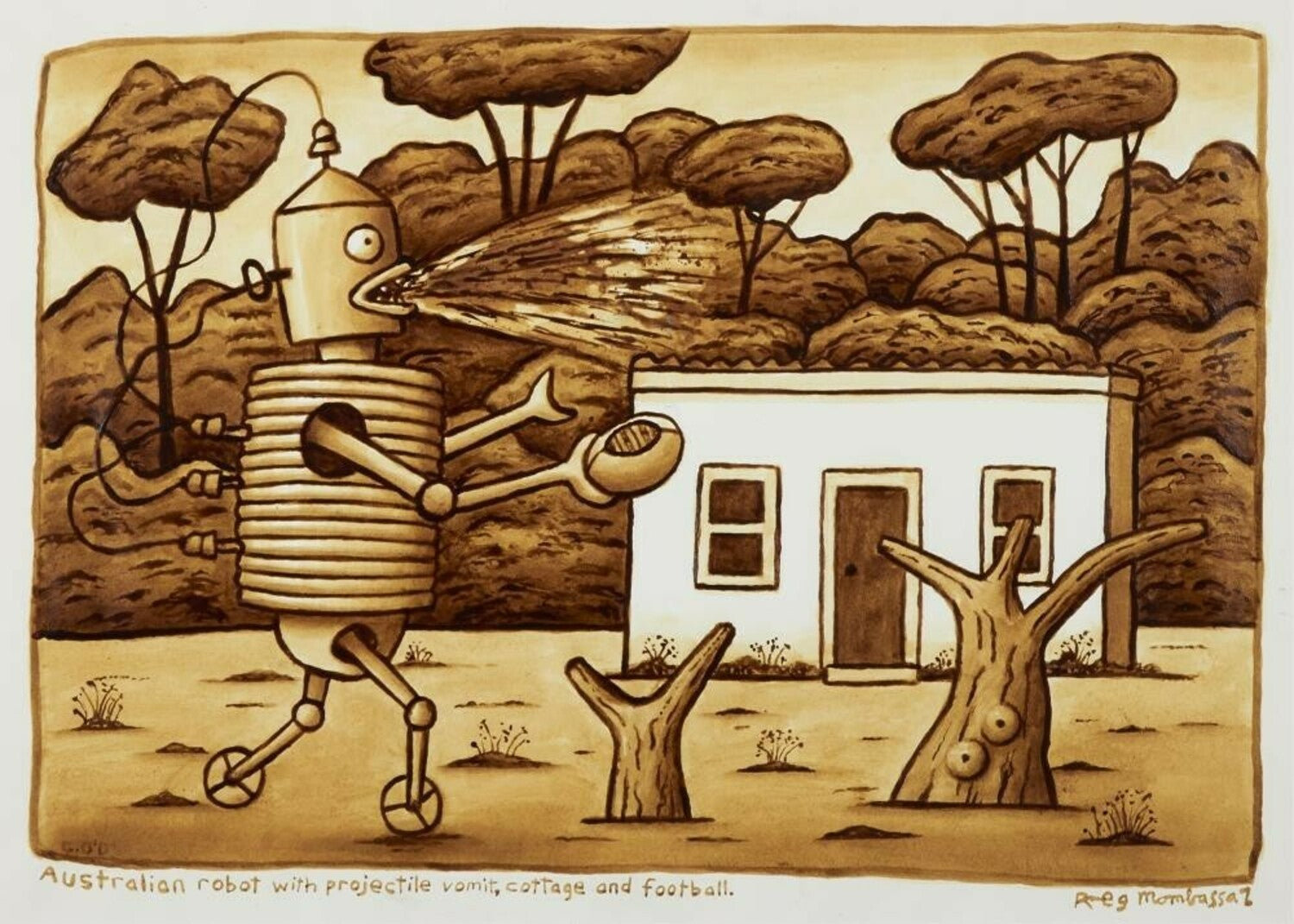Reg Mombassa – Art and Collectors