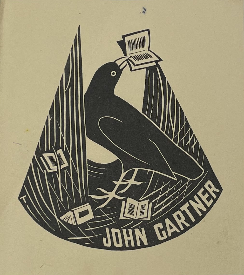 Eric Thake 'Bookplate for John Gartner' - Collected by Amy – Art and ...