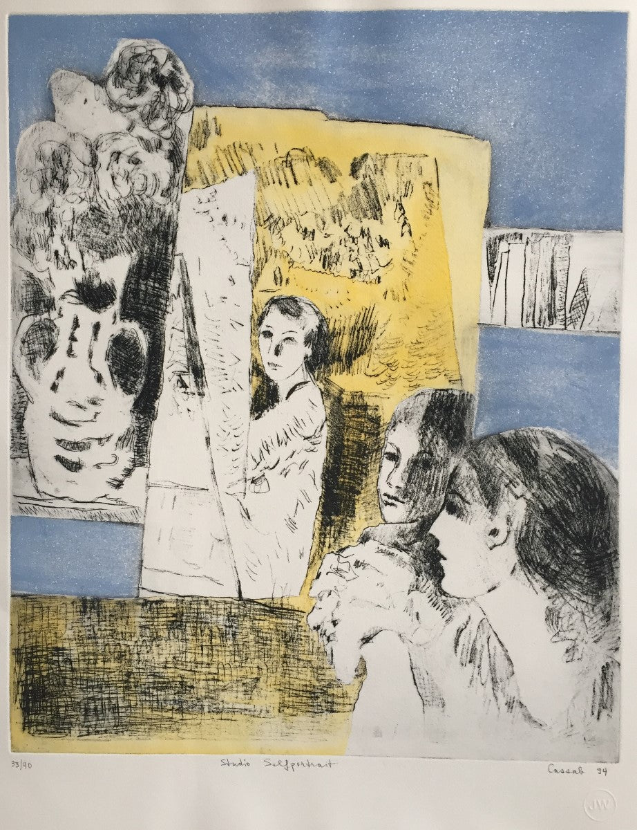 Judy CASSAB 'Studio Self-Portrait' – Art and Collectors