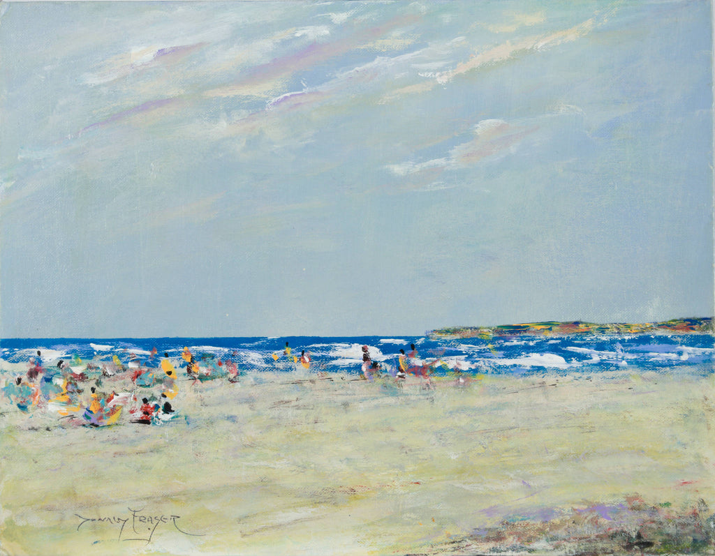 Donald Fraser 'Breezy afternoon by the bay' – Art and Collectors
