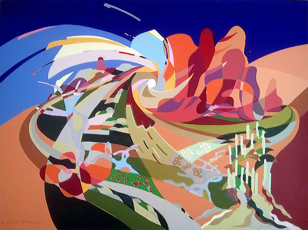 Annie Georgeson 'Outback Kaleidoscope' – Art and Collectors