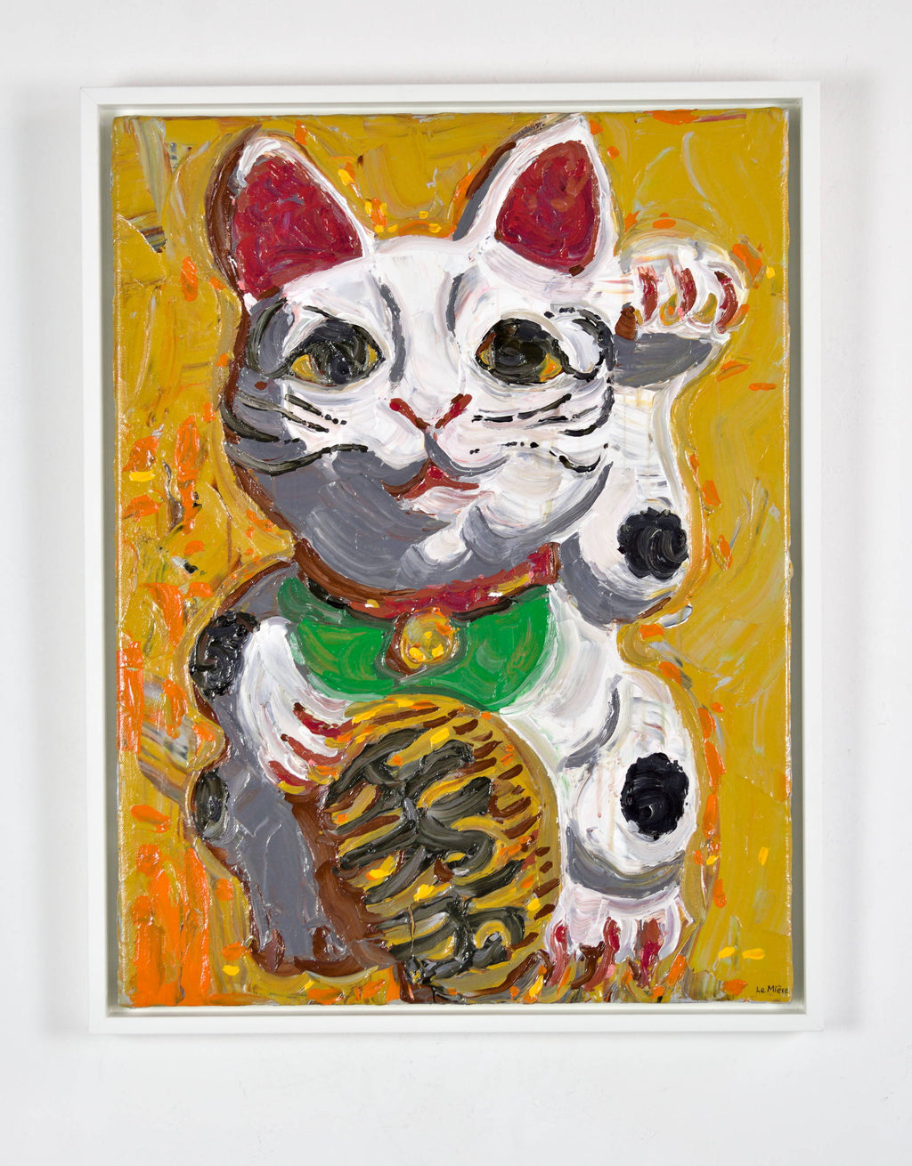 Philippe Le Miere 'Maneki Neko waving lucky cat' – Art and Collectors