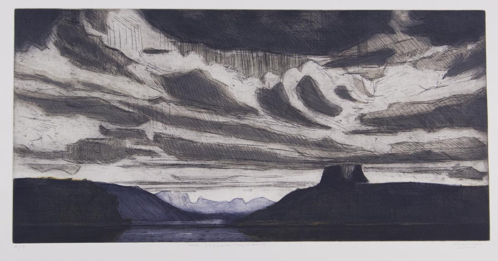 Jeffrey Makin 'Lake St Clair, Tasmania' - Etching on paper – Art and ...