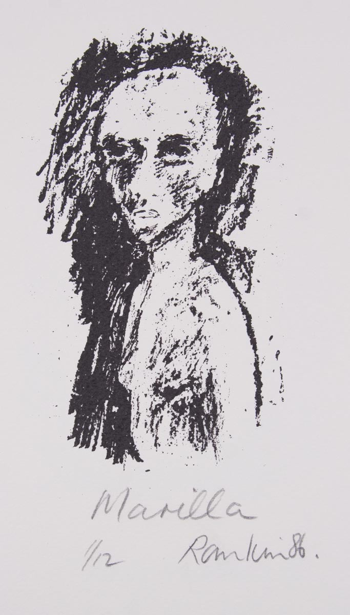 David Rankin 'Marilla' - Lithograph on Paper – Art and Collectors