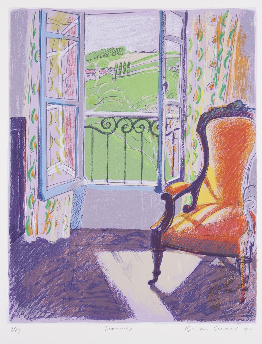 Brian Seidel 'Summer' - Lithograph on paper – Art and Collectors